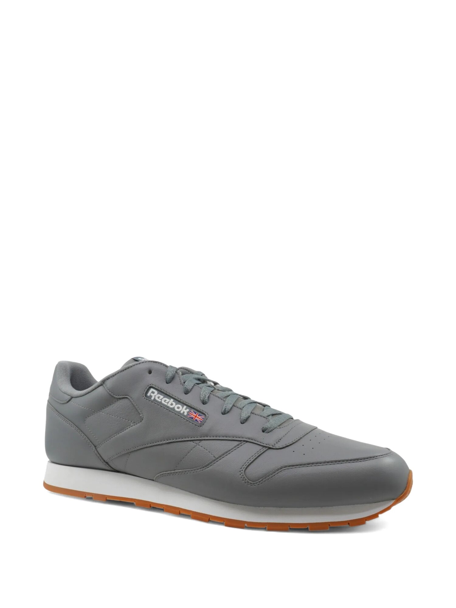 Кроссовки Reebok Classic Leather sneakers, размер 4 US, серый — фото 1