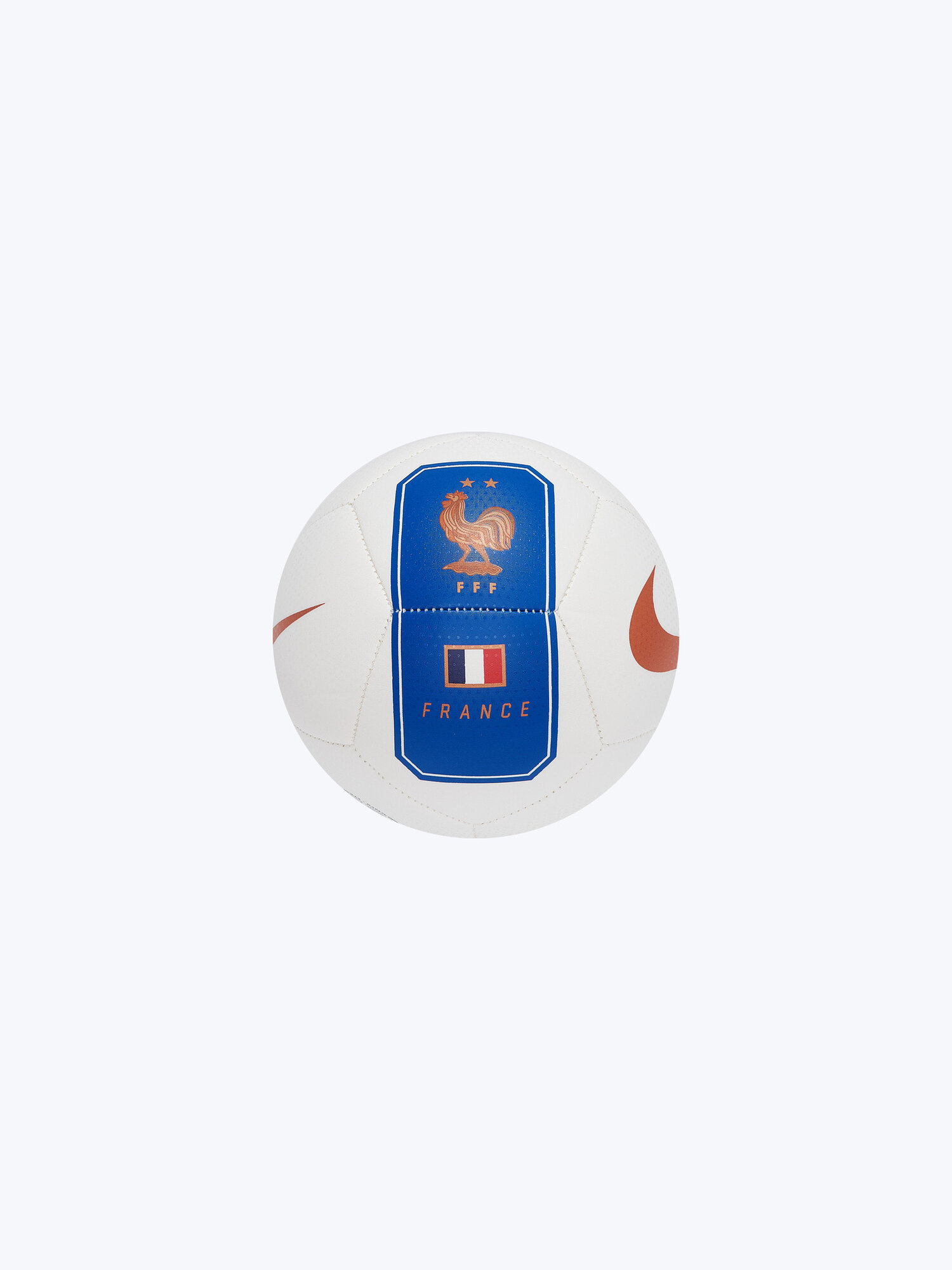 Сувенирный мяч Nike Skills сборной Франции IQ7547-100, размер 1, Белый - Синий