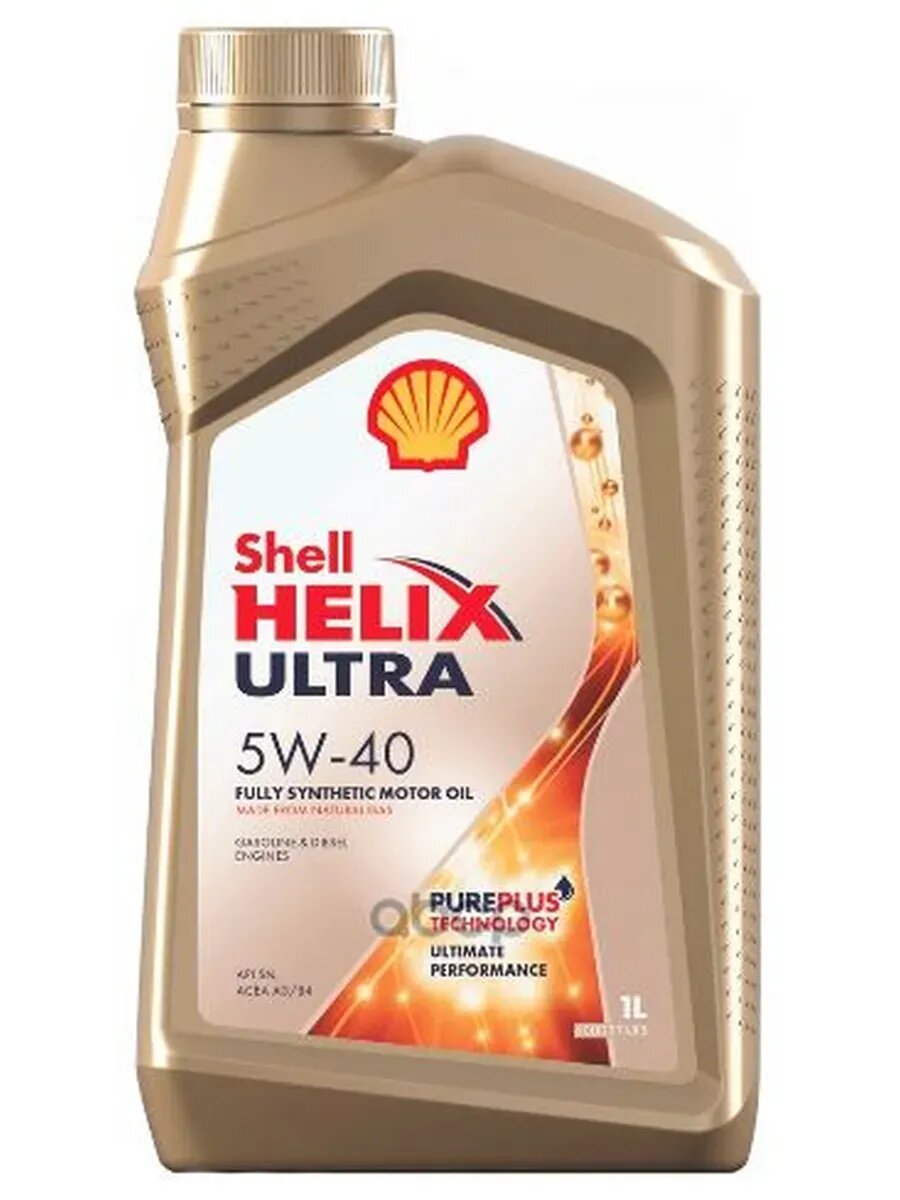 Shell 5W-40 Shell 1Л Синтетика Helix Ultra A3/B4 Ru