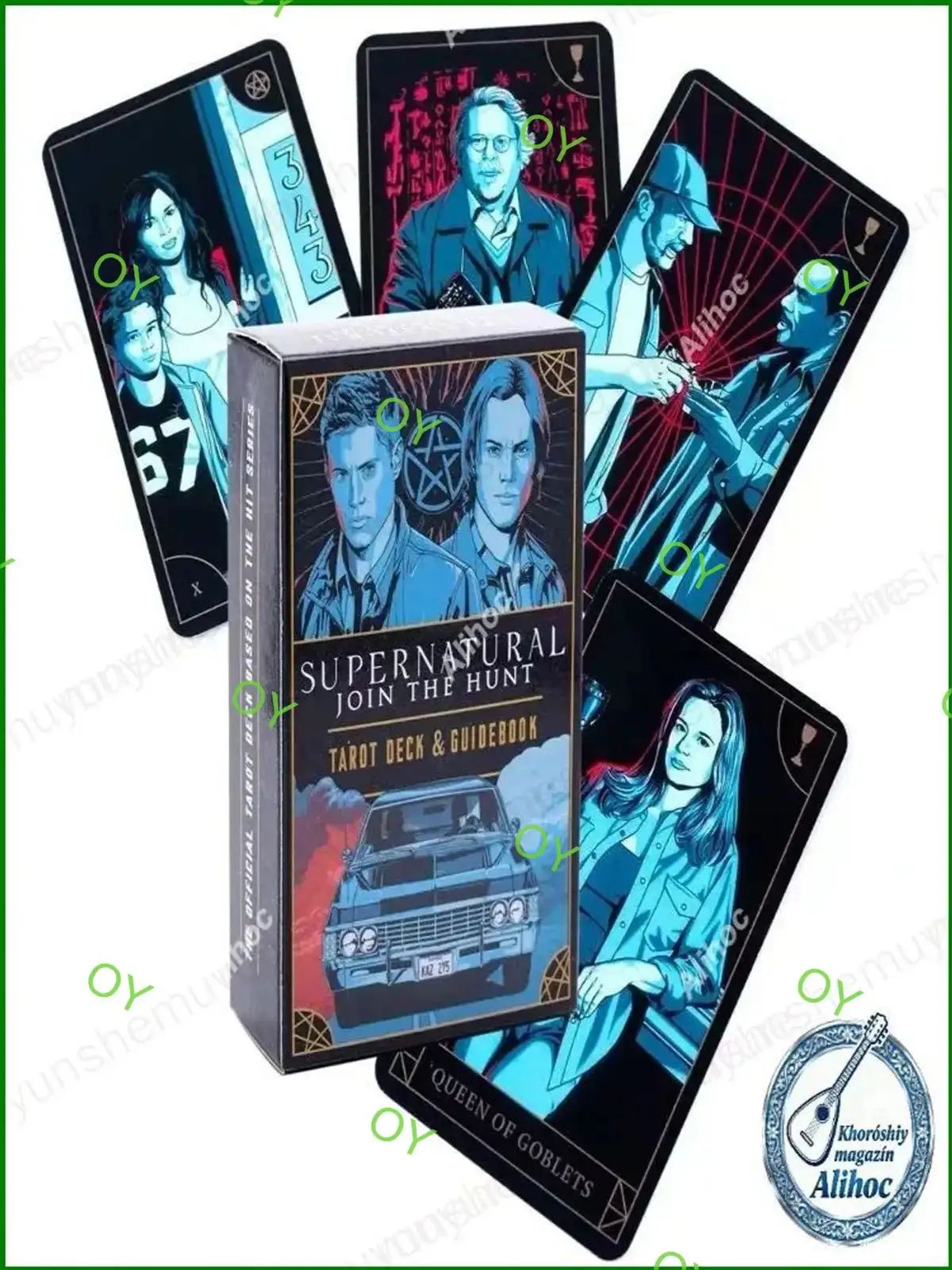 Коллекционная премиумколода Таро Supernatural, качественная