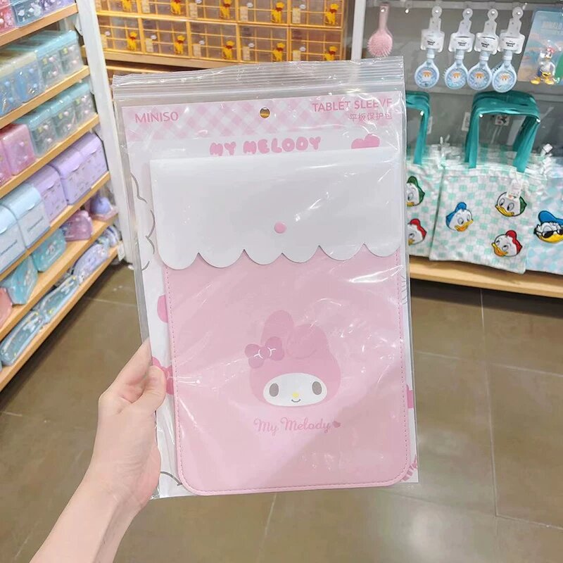 Защитный чехол для телефона MINISO Sanrio series Kuromi Cinnamoroll, защитный чехол для наушников и планшетов Защитный