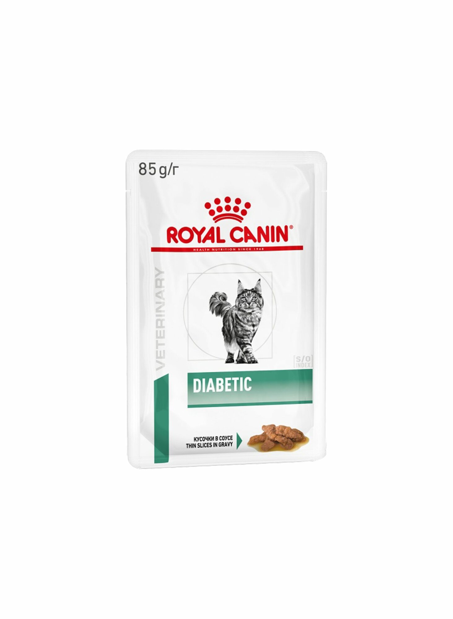Влажный корм ROYAL CANIN DIABETIC для взрослых кошек, при сахарном диабете, пауч, 85 гр