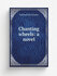 Chanting wheels: a novel