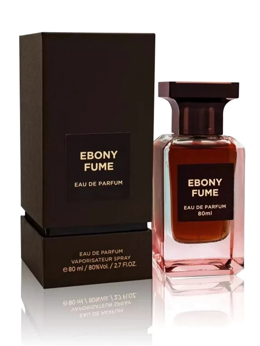 Fragrance World Ebony Fume аромат для мужчин и женщин 80 мл / Фрагранс Ворлд Эбони Фуме