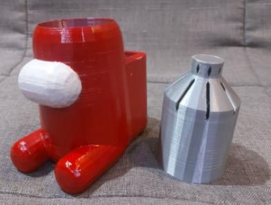 Кашпо для растений дизайнерская, 3D-печать под заказ, арт. PZ-PLANT-TV-4625245