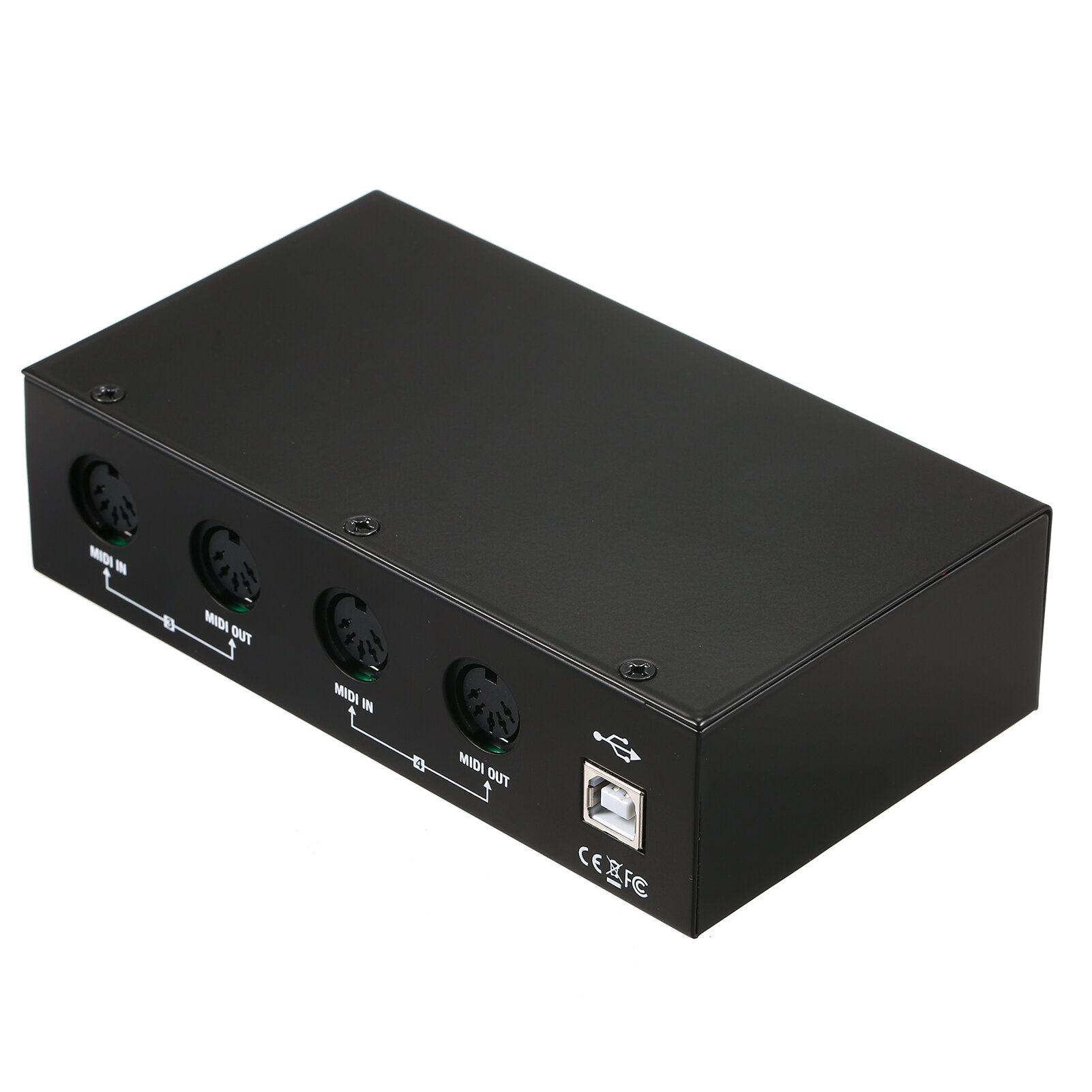 UM4X4 USB-MIDI-интерфейс 4 входа/4 выхода 64 MIDI-канала 4i/4o + объединение 2i4o MIDI-блок 4X4