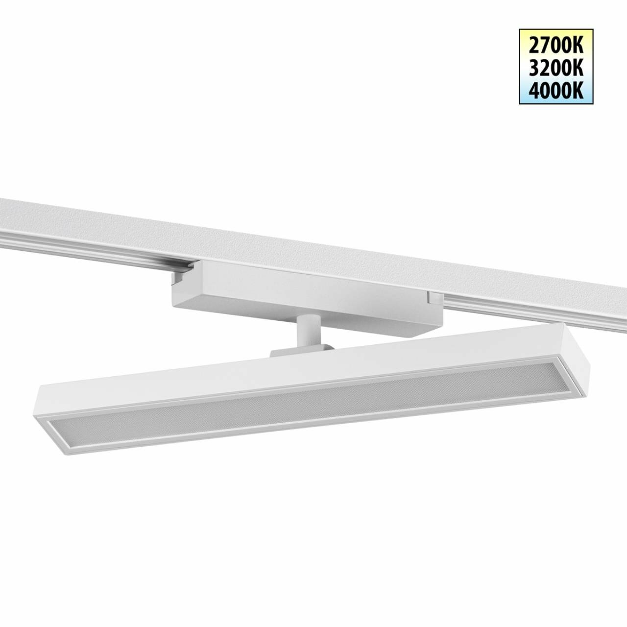 Трековый светильник Stratus Novotech 359775, белый, LED, 18 Вт