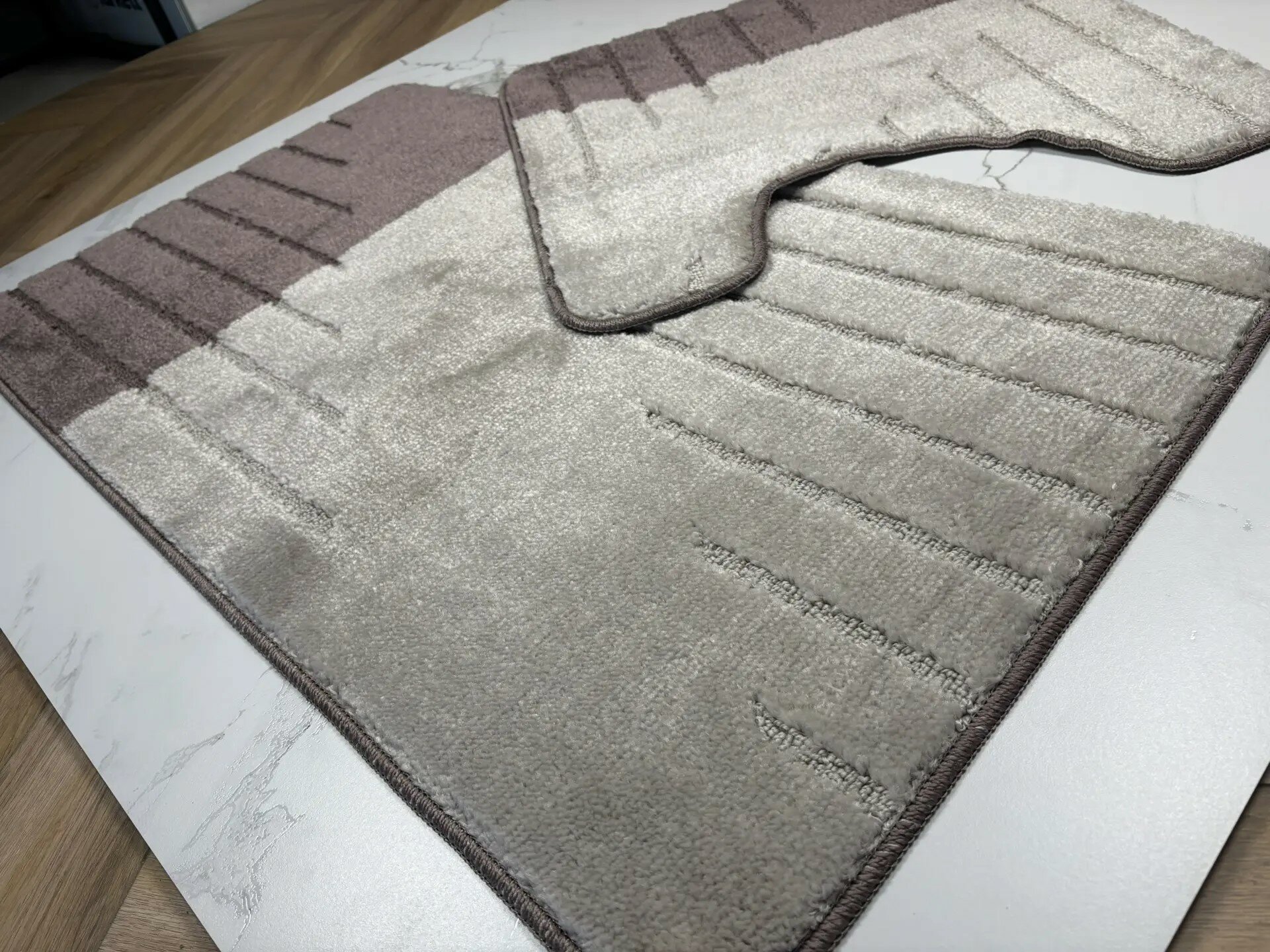 Комплект для ванны и туалета 60*100+60*60