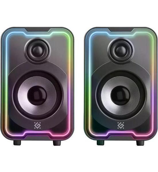 Колонки компьютерные Defender Solar 11 (Солар 11) 10Вт, BT/RGB, питание от USB