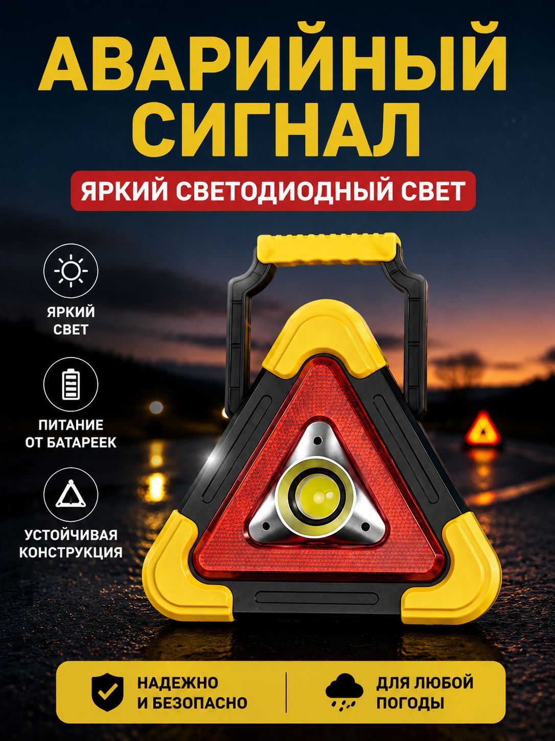 Знак аварийной остановки