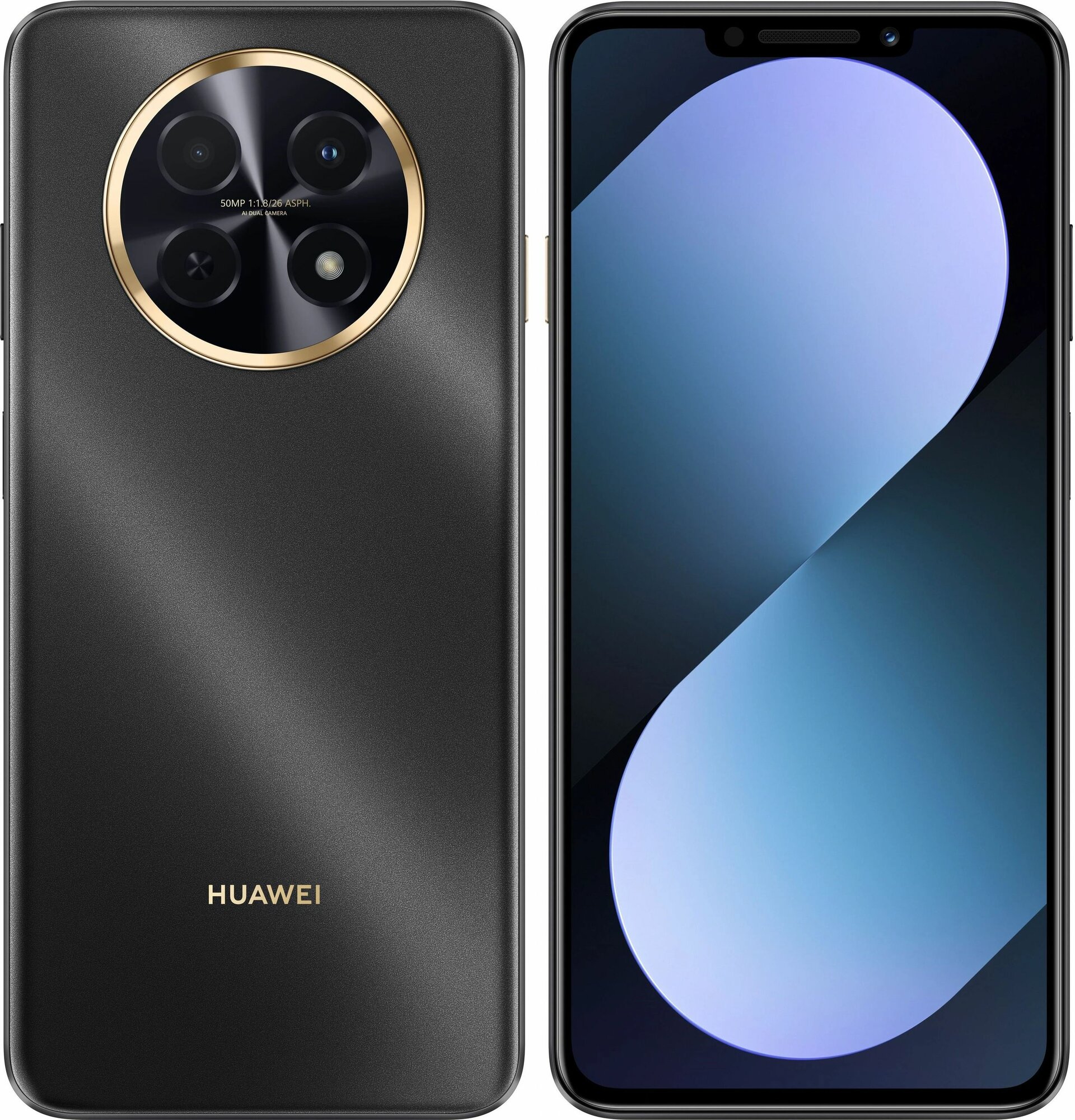 6,95" Смартфон HUAWEI nova 14i 8/256 ГБ (51098MKK) черный