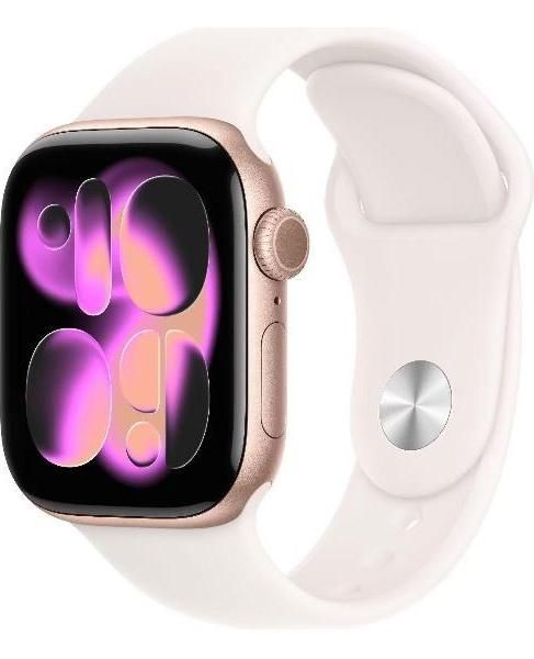 Смарт-часы Apple Watch Series 11 42mm Rose Gold Al LB SB S/M GPS