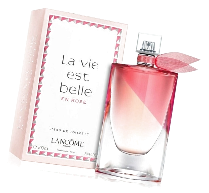 Туалетная вода Lancome La Vie Est Belle En Rose 100 мл для женщин и мужчин - Ла Ви Эст Бель Ен Розе