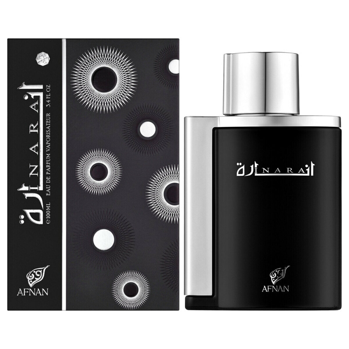 Парфюмерная вода Afnan Perfumes Inara Black восточный аромат для женщин, 100 мл