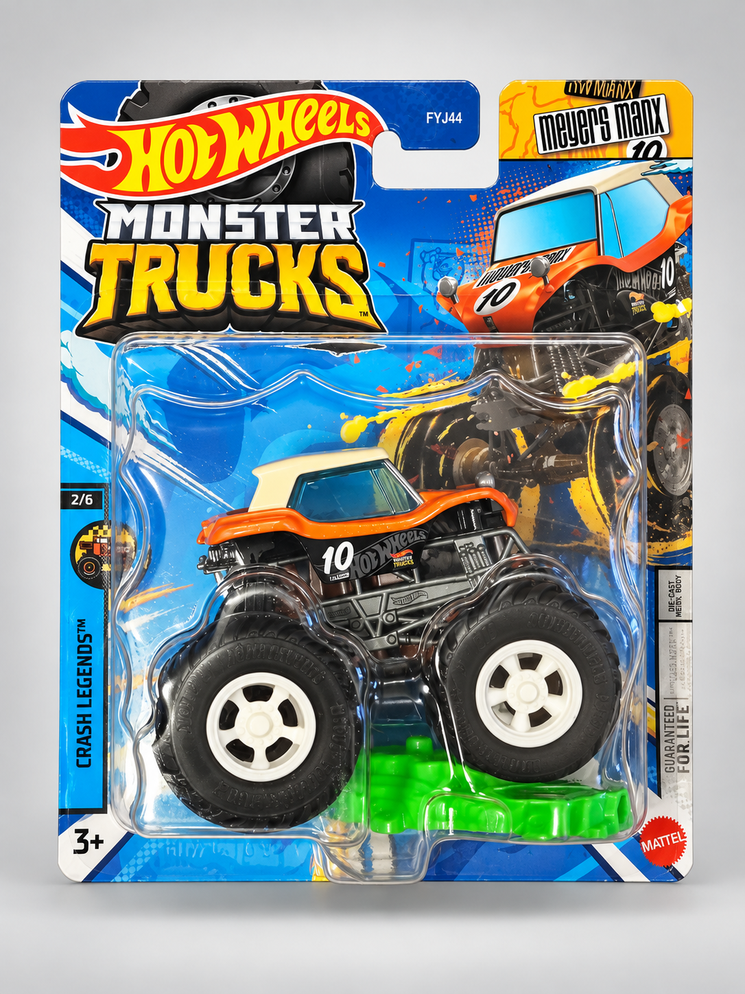 Машинка монстр-трак Hot Wheels FYJ44 HWC69, Хот Вилс Monster Trucks