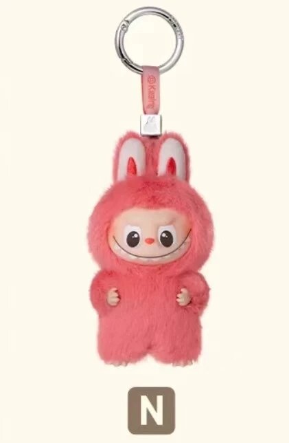 POP MART Labubu Серия «Секреты Сердца» 4.0, резиновый мини-плюш, слепой бокс, ключеней с персонажем N