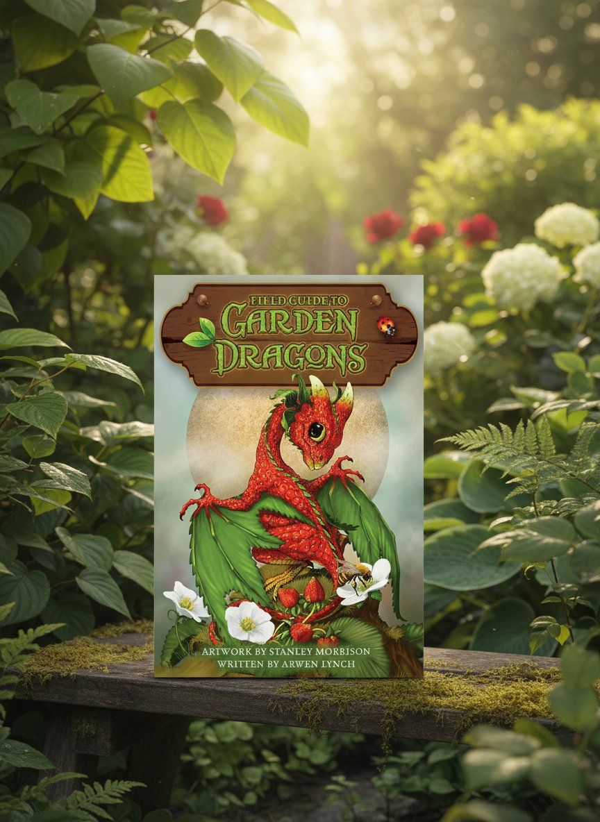 Карты Таро "Field Guide to Garden Dragons" US Games / Полевое Руководство По Садовым Драконам 63466