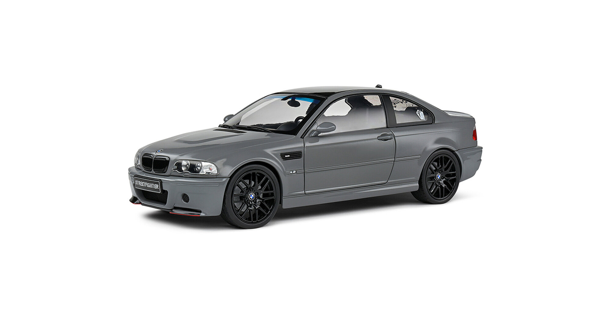 Модель коллекционная SOLIDO Bmw M3 E46 coupe streetfighter 2000 grey black