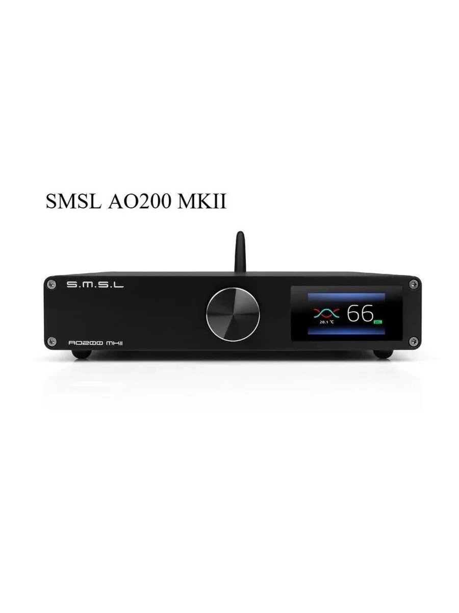 SMSL AO200 MKII Цифровой усилитель мощности MA5332MS с микросхемой усилителя мощности Bluetooth 5.0, сабвуфер 2.1
