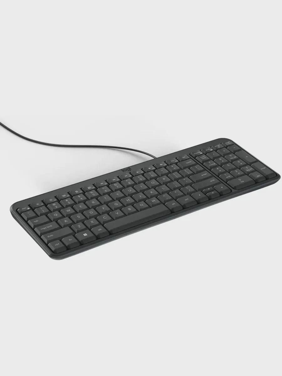 Клавиатура проводная Logitech К106 (920-013902) — фото 1