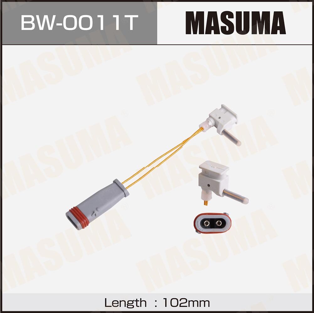 Датчик износа тормозных колодок передний Masuma BW-0011T