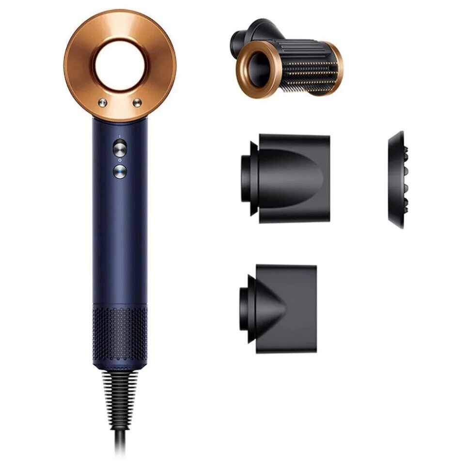Фен Dyson Supersonic HD15 Prussian Blue/Bright Copper with Case