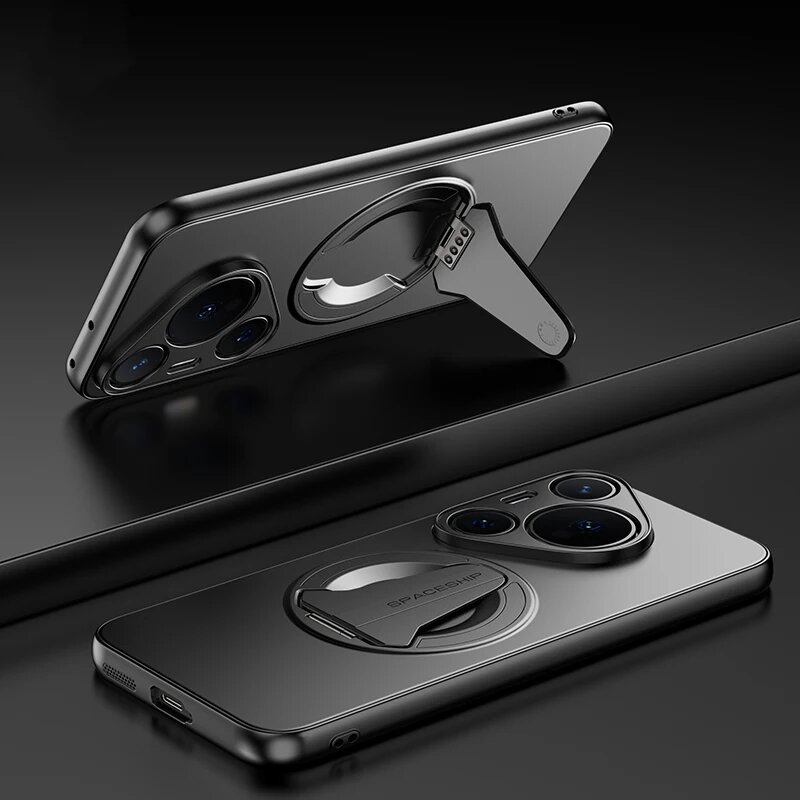 Магнитный чехол KEYSION для телефона Huawei Pura 70 80 Черный, Черный, черный, for Huawei Pura 80
