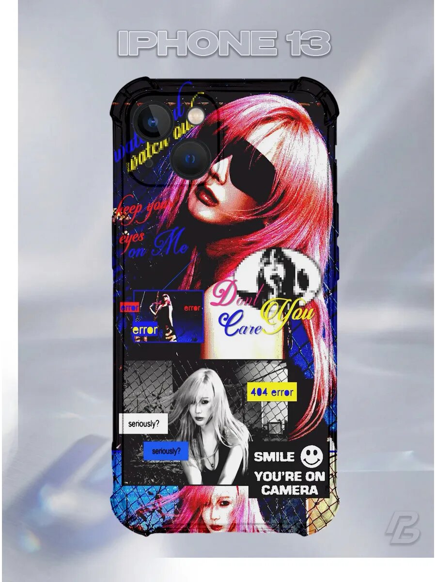 Чехол на iPhone 13 с принтом y2k Pinterest