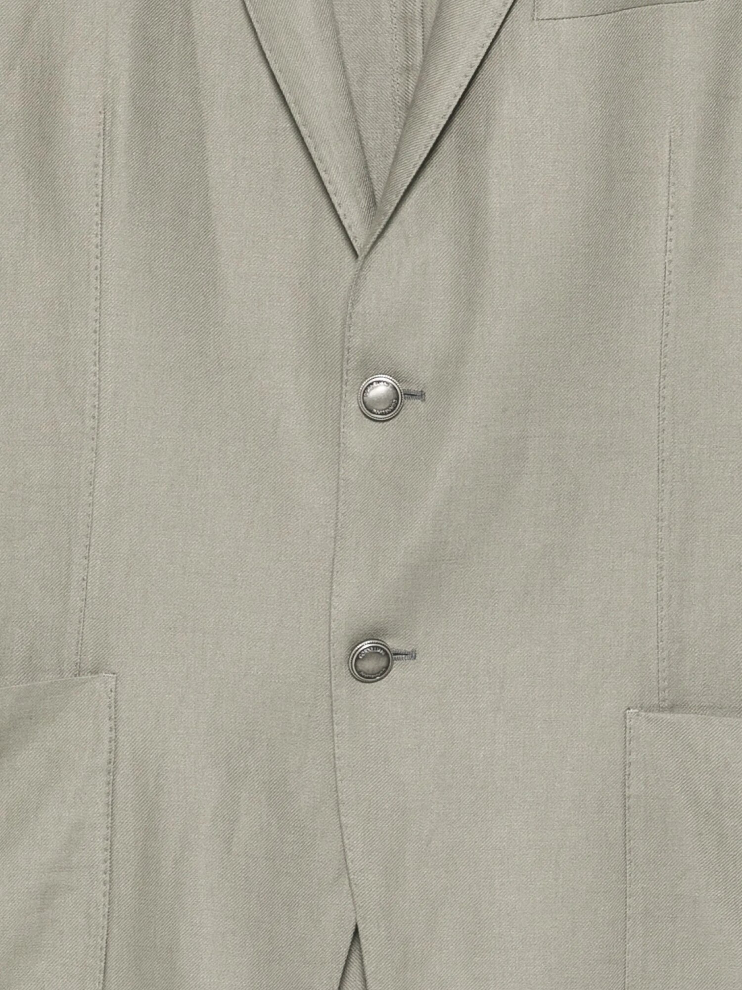 Куртка Corneliani Single-breasted patch-pocket jacket, размер 52, green — фото 1