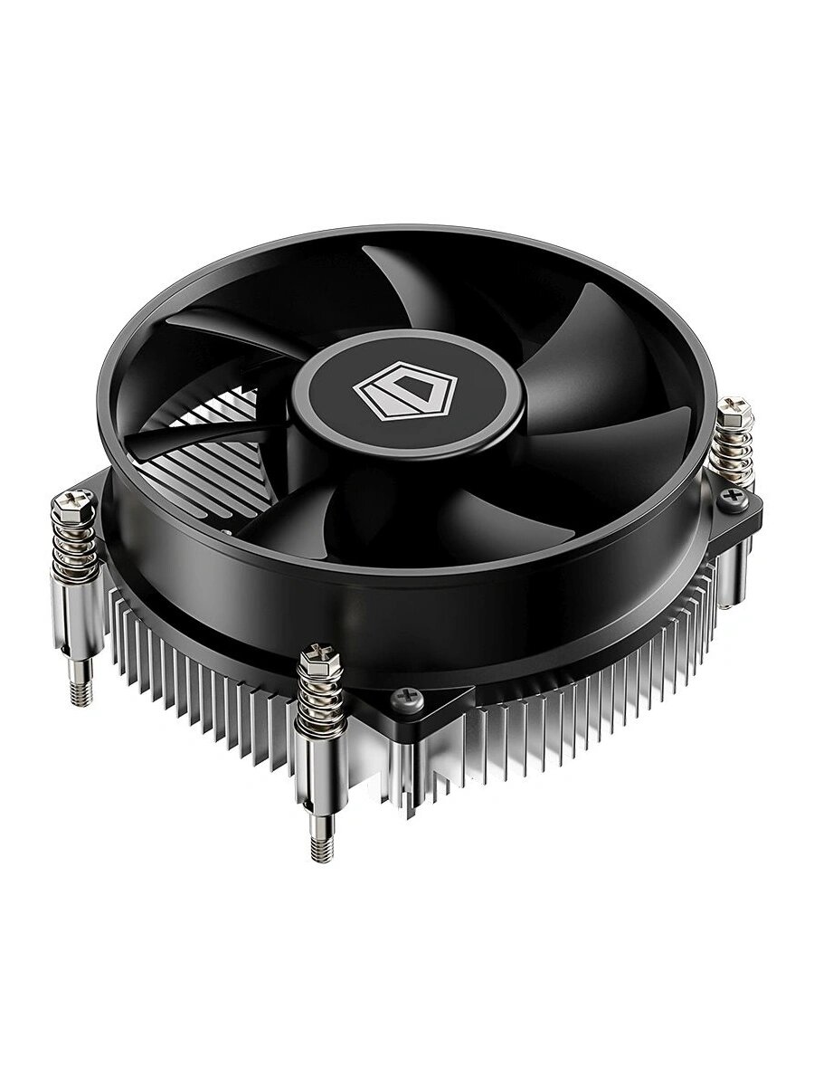 Устройство охлаждения(кулер) ID-Cooling DK-17A нет подсветки Soc-AM5/AM4 серебристый/черный 4-pin 25
