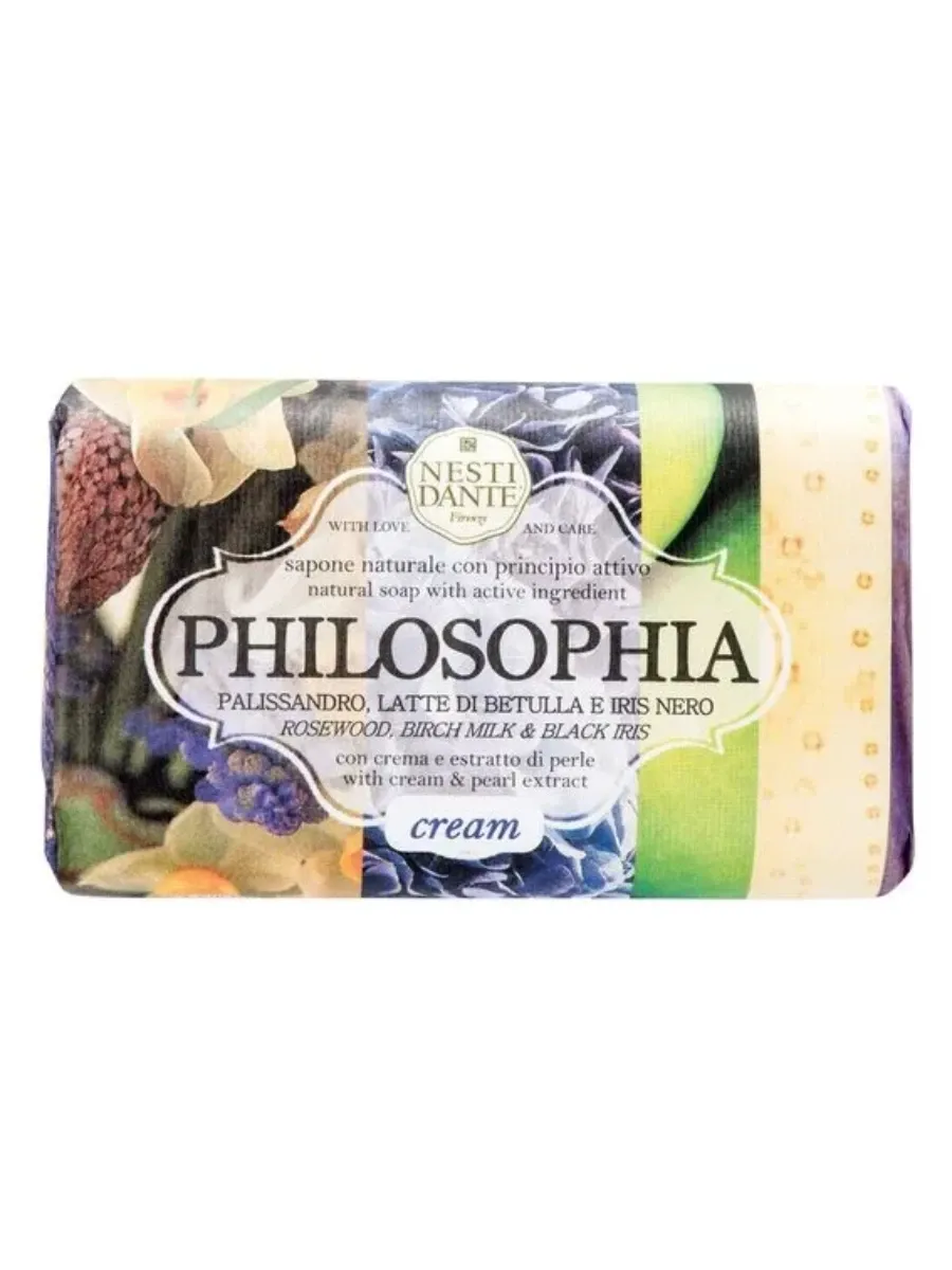 Мыло Nesti Dante Philosophia, Натуральное мыло-лифтинг "Философия", Жемчужная пена, 250 г