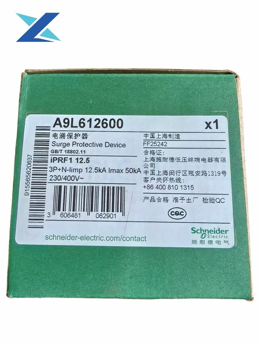 Новый Защита от перенапряжения iPRF1 12.5 3P+N A9L612600