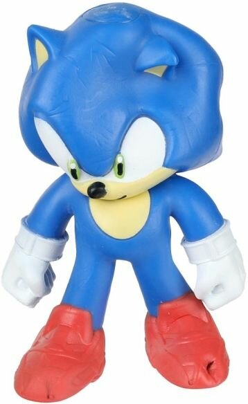 Антистресс тянучка "Дисплей Sonic. Супер Жим" с мукой, растяжка, тактильная тянущаяся фигурка, сквиш, мягкая сжимаемая игрушка, успокаивающая жмякалка, развивающая мялка для детей