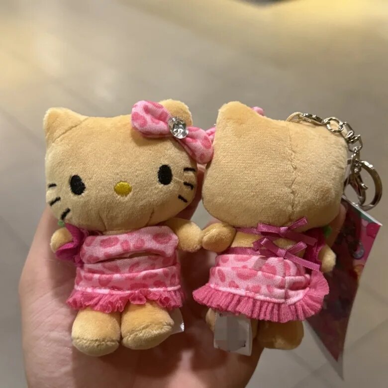 Sanrio плюшевый брелок котенок Розовый, 10CM rpipii6
