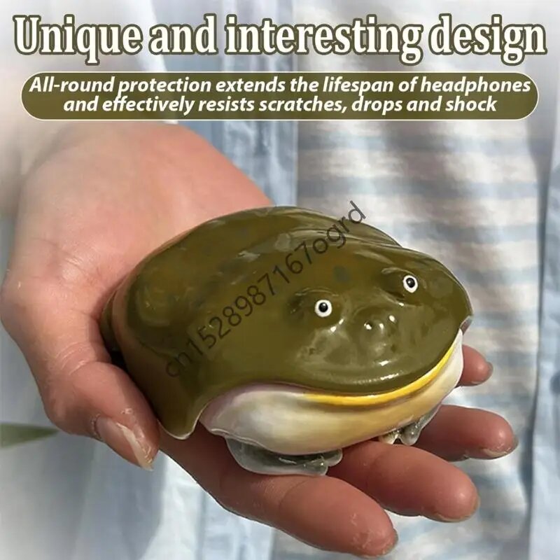 Чехол для наушников Frogs Pattern — фото 1