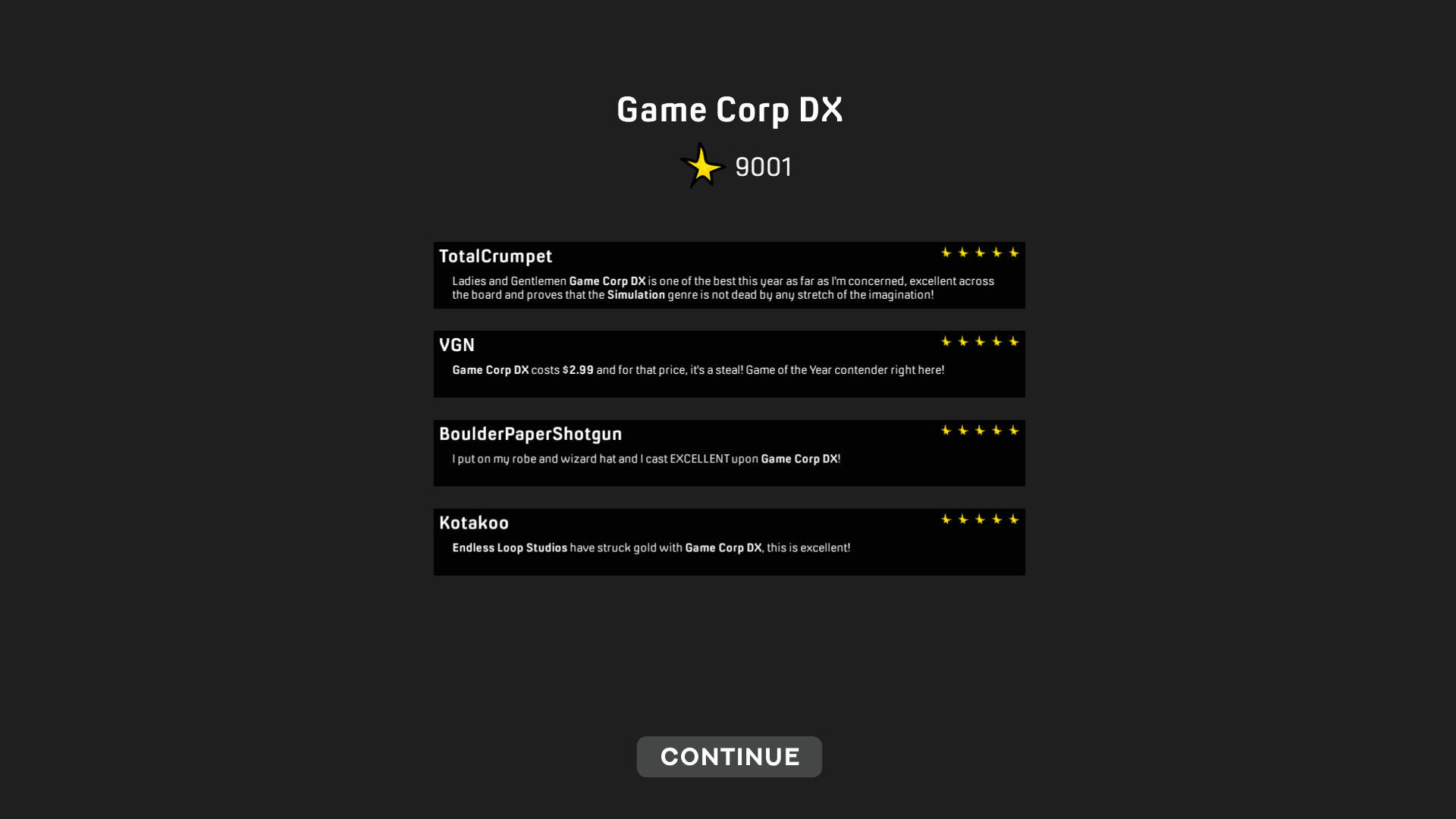Game Corp DX, Все страны — фото 1
