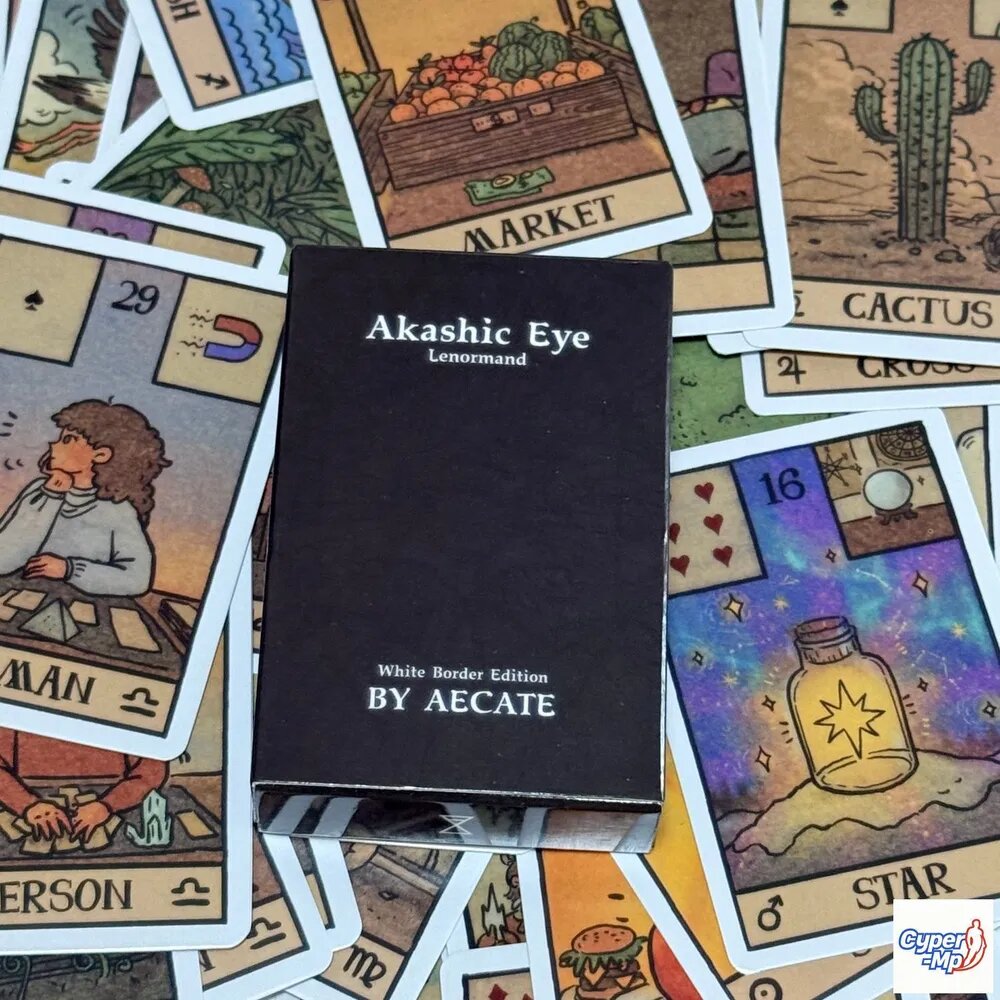 Карты оракула Ленорман "Глаз Акаши", Akashic Eye Lenormand oracle cards