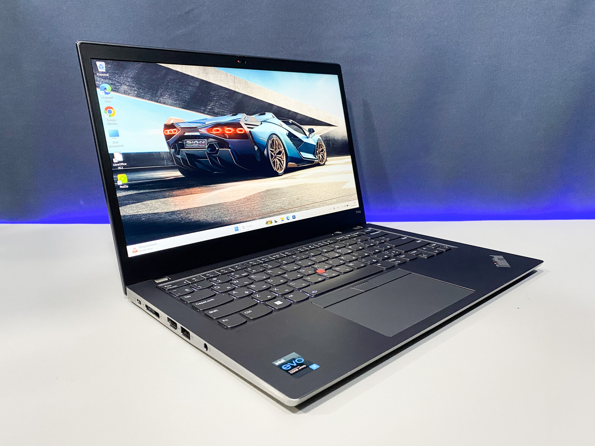 Ноутбук ThinkPad T14S 14"/Intel Core i7-1185G7 4/8*3.0GHz-4.8GHz/16Gb/IrisXe/SSD512Gb