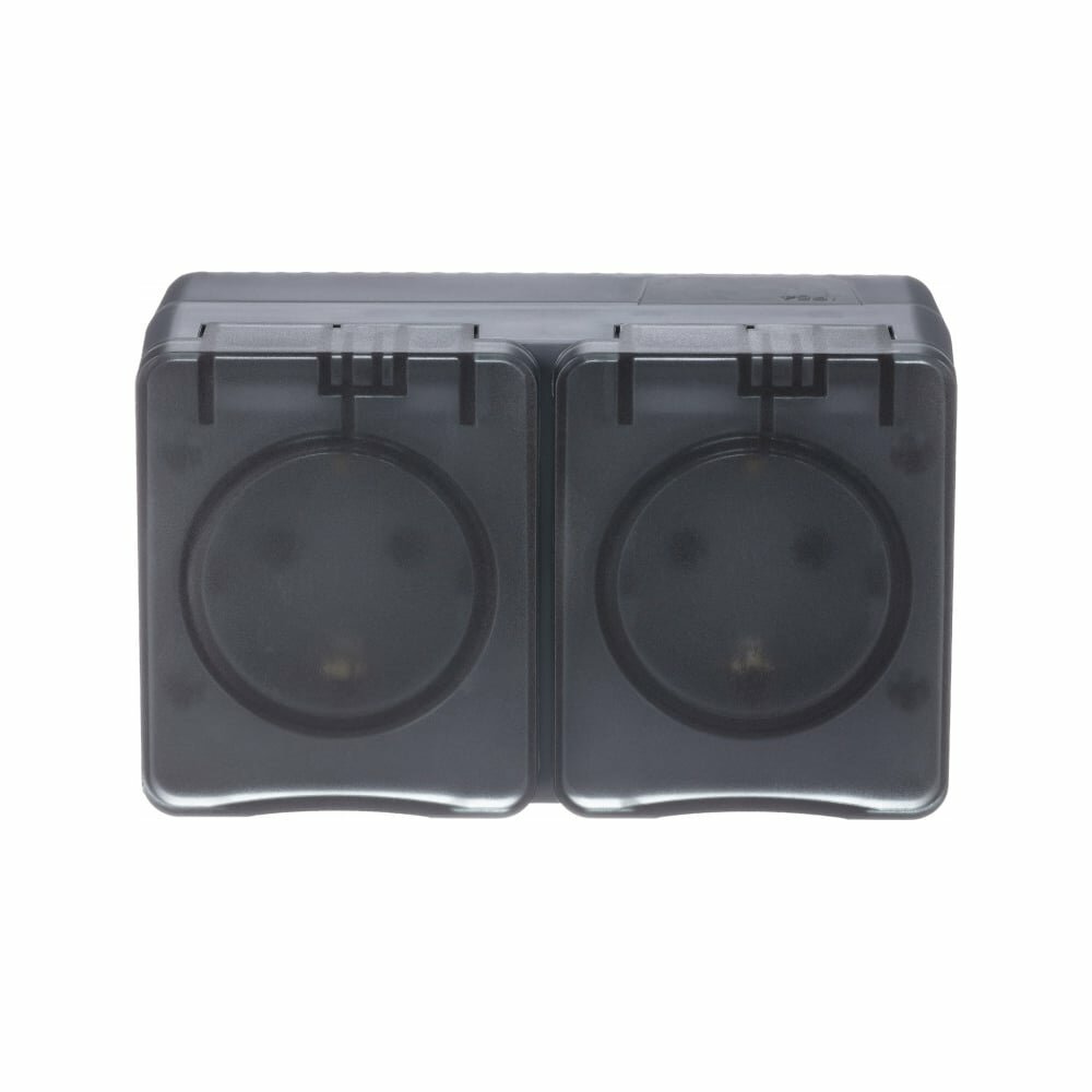 Двойная розетка Systeme Electric AtlasDesign PROFI