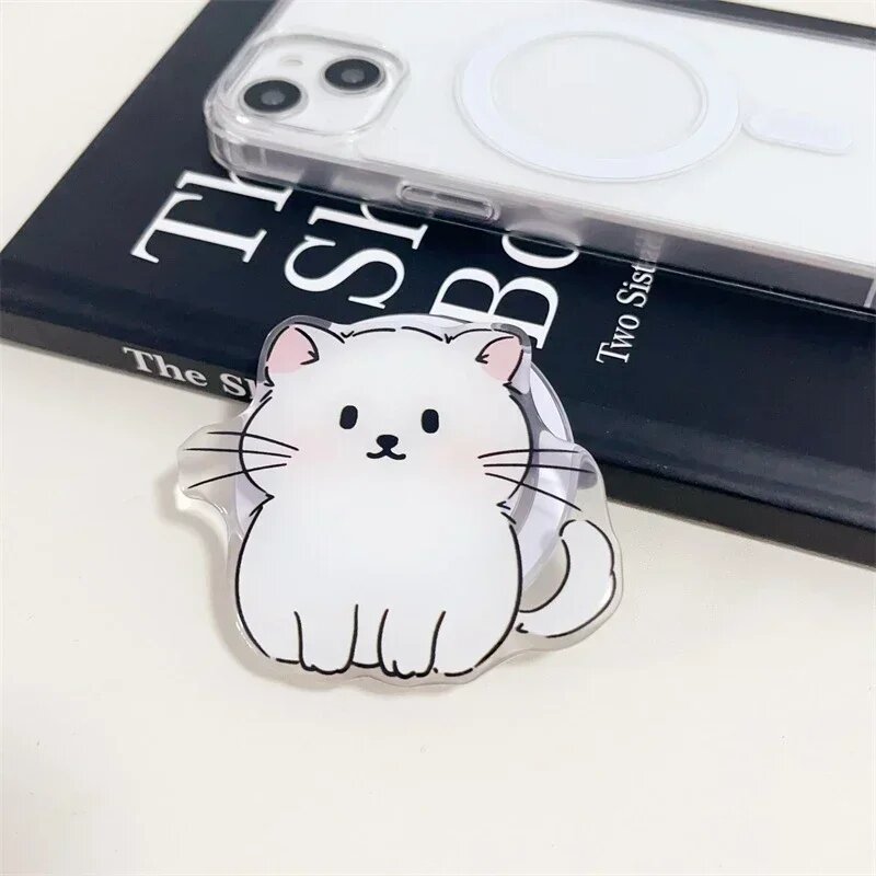 Корейский INS Креативный Магнитный Разъем С Мультяшными Животными PopSocket Grip G