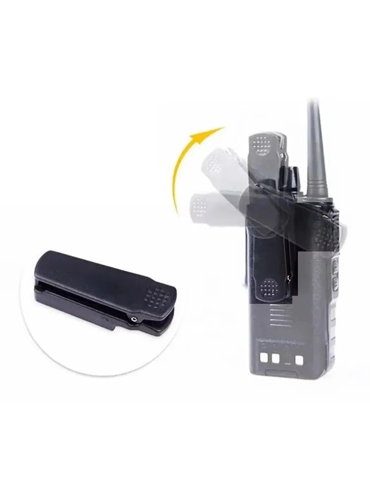 Клип ремня для рации Baofeng BF-A58 UV-9R Plus GT-3WP UV-XR BF-9700 Walkie Talkie Аксессуары