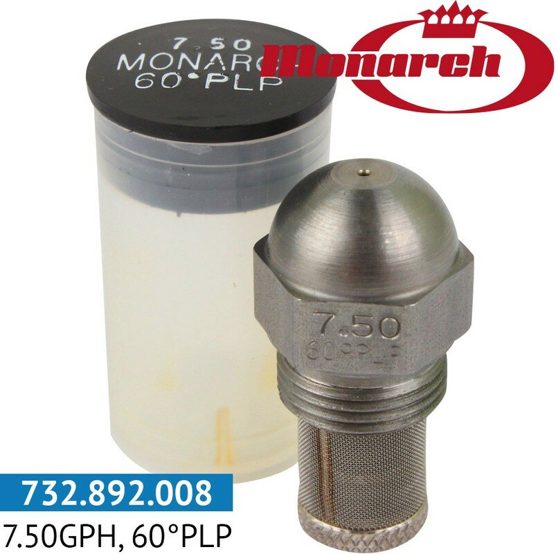Топливная форсунка Monarch 7.50GPH,60PLP