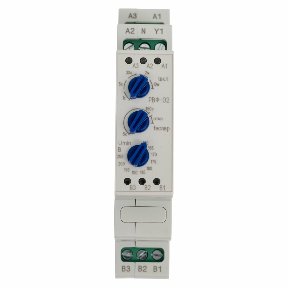Реле выбора фаз Меандр РВФ-02 AC230В УХЛ4 A8302-16932559