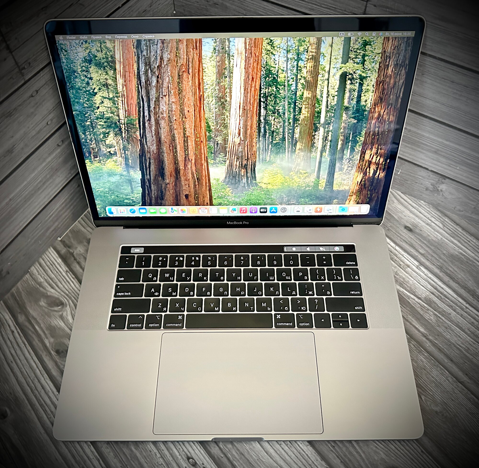 Apple MacBook Pro 2019 15 2880x1800, Intel Core i7 2.6 ГГц, RAM 16 ГБ, DDR4, SSD 512ГБ, AMD Radeon Pro 555X, macOS, RU, MR942RU/A, Серый Космос (Уценка)