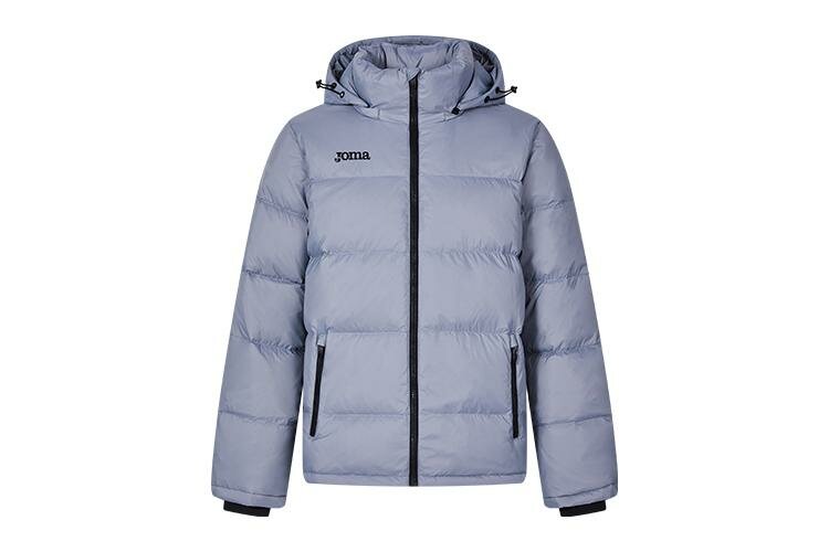 Пуховик Solid Color Hooded Down Jacket