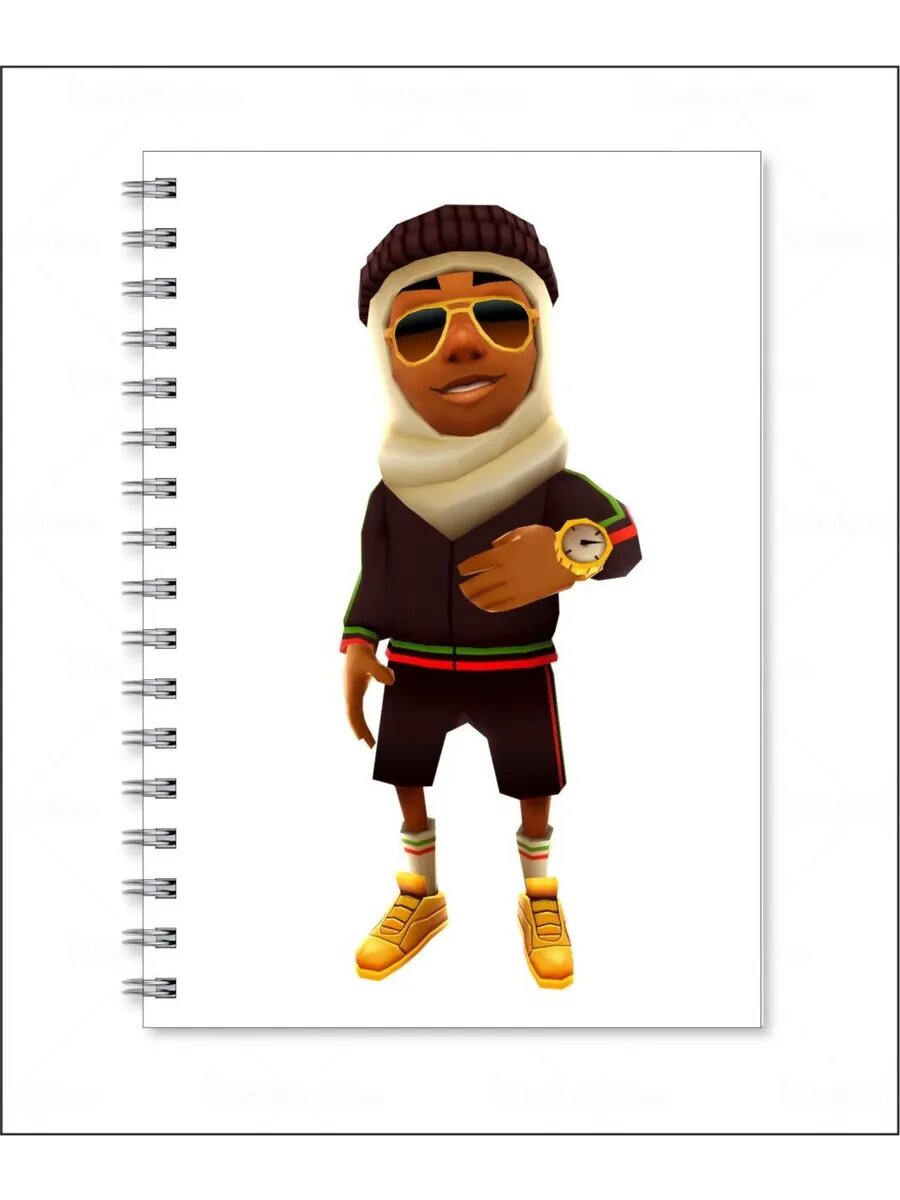 Тетрадь Subway Surfers