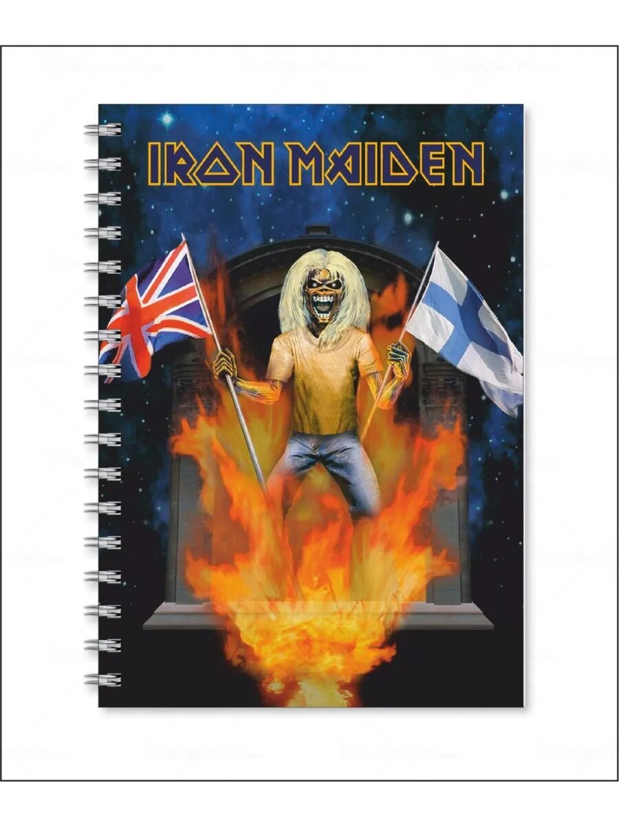 Тетрадь Iron Maiden - Айрон Мэйден