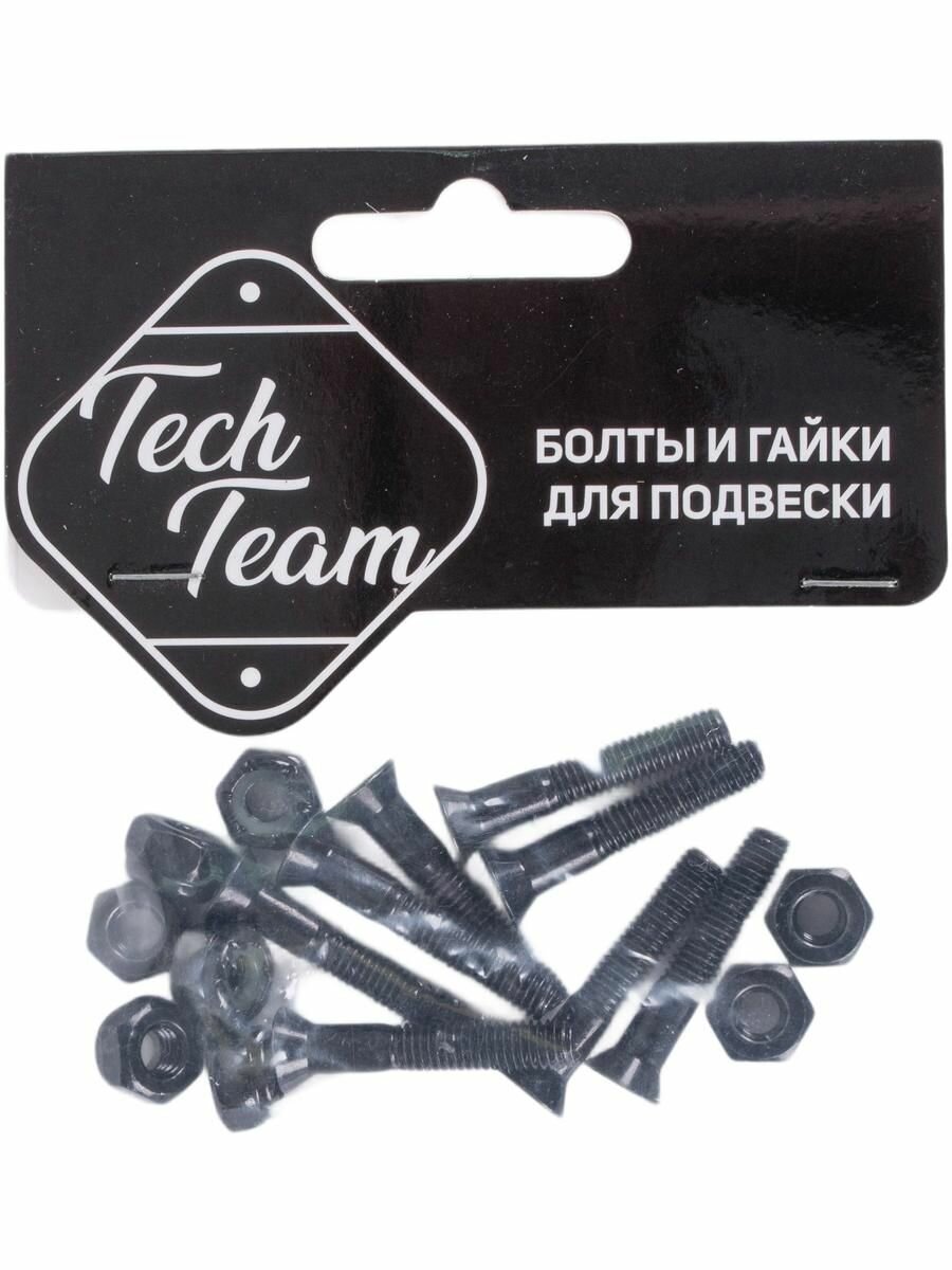 Болты и гайки для скейтборда Tech Team 8 шт 26 мм