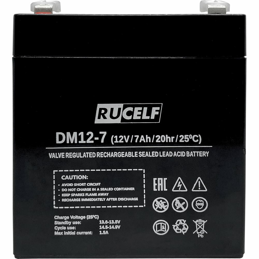 Аккумуляторная батарея DM12-7 RUCELF КА-00009370