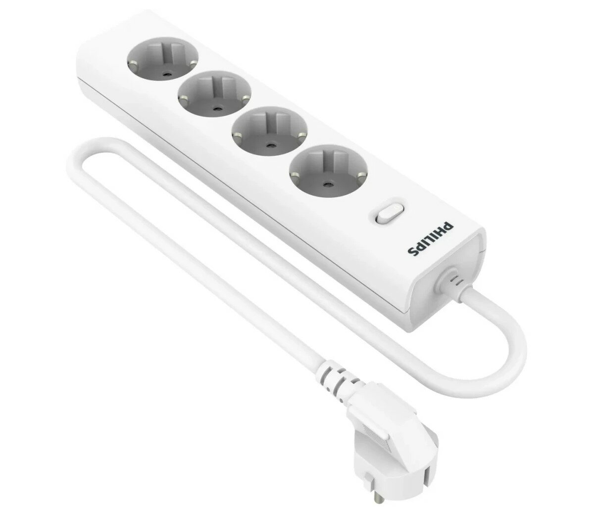 Сетевой фильтр Philips 5м, белый (CHP2145WC/51)